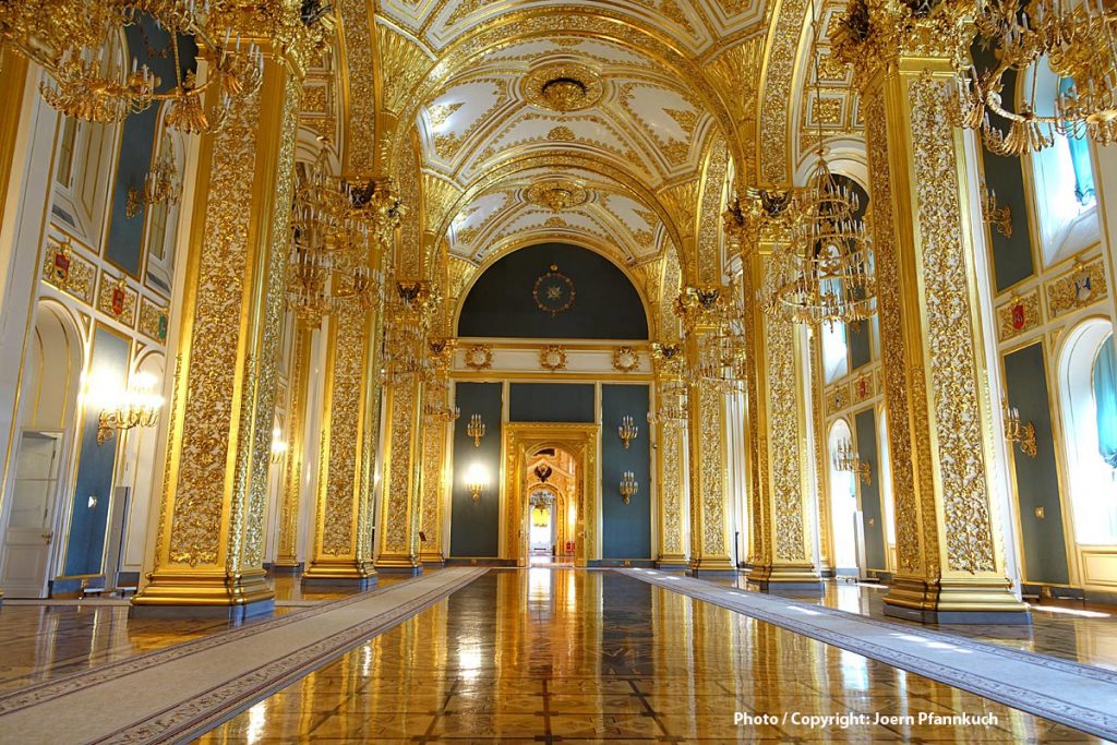 An exclusive, private visit to the Grand Kremlin Palace in Moscow ...